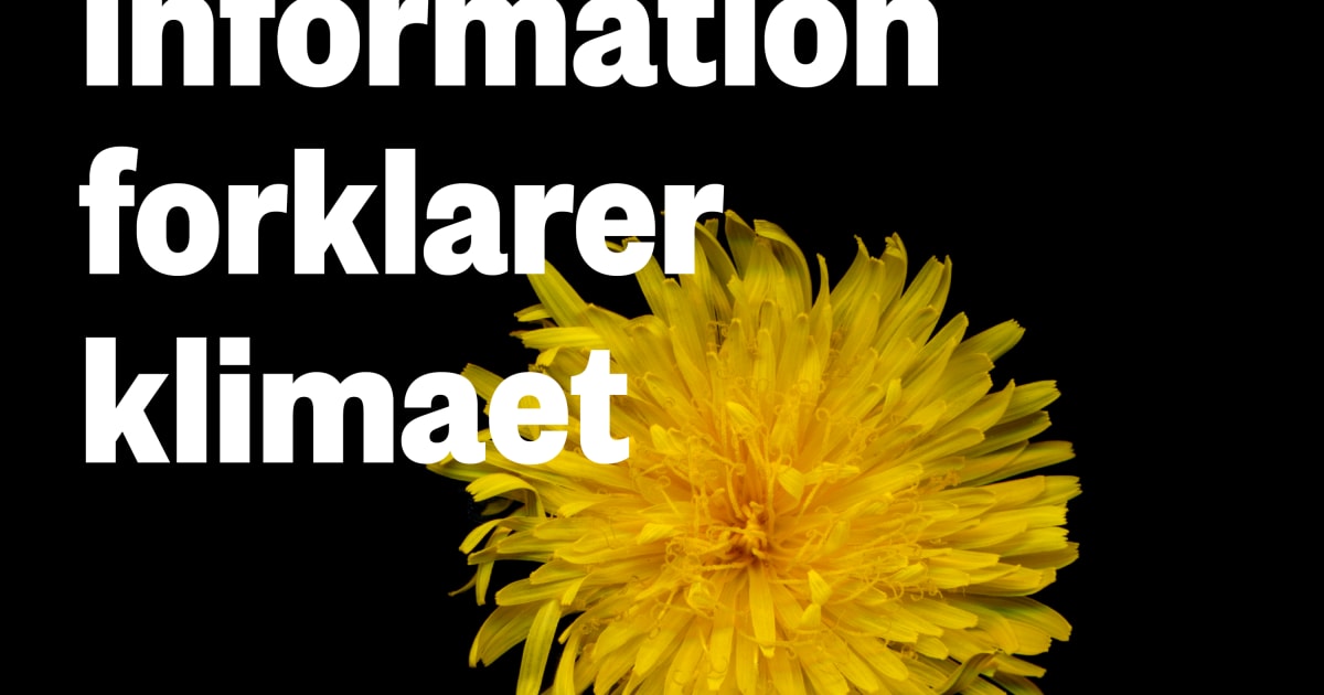 Podcast: Information forklarer klimaet | Information