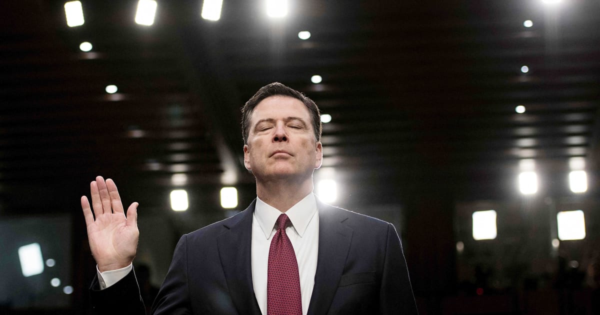 Absurd tynd anklage mod James Comey udstiller Trumps brug af hævn som ...
